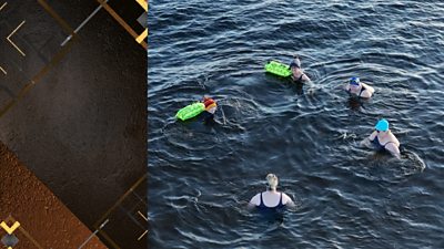 Unsung Hero 2022: Meet the Ballyronan Bluetits swimming club - BBC Sport