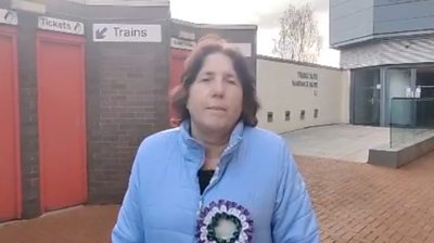 Stretford and Urmston by-election 2022: Hazel Gibb - BBC News