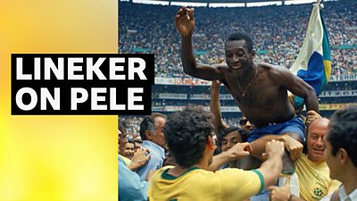 'Legend' Pele synonymous with football - Gary Lineker - BBC Sport