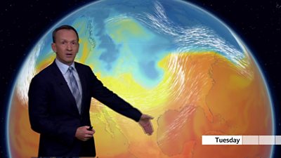 Further severe weather to hit parts of the US - BBC Weather