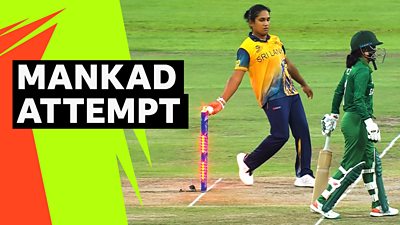 Women's T20 World Cup: Sri Lanka's Atapattu tries to Mankad Bangladesh ...
