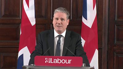 Sir Keir Starmer sets out five missions for Labour government - BBC News