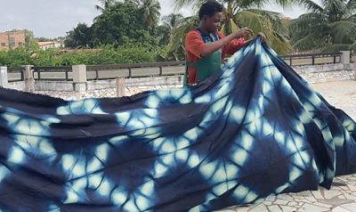 In Benin, indigo is more than just a colour, it is also a fabric - BBC News