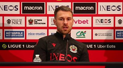 Aaron Ramsey: Nice midfielder 'excited' to continue playing for Wales ...