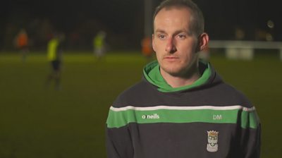 Shinty players' reaction to introduction of random testing - BBC News