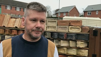Meet the Cornish trucker who collects rare bricks - BBC News