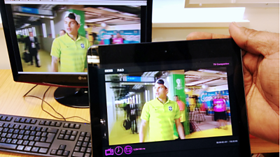 Measuring the accuracy of companion screen synchronisation