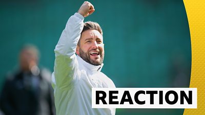 Hibs win over Hearts makes Lee Johnson 'emotional' - BBC Sport