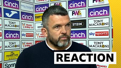 Watch: Callum Davidson's final interview as St Johnstone manager - BBC ...