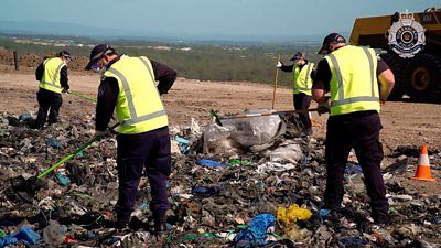 Australia: Police search rubbish dump for former teacher’s body - BBC News