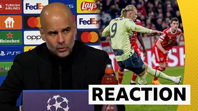 Manchester City: Pep Guardiola says Erling Haaland 'will learn' from his penalty miss against ...