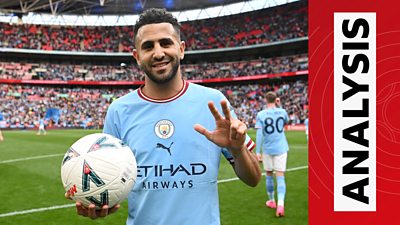 FA Cup analysis: How 'unplayable' Riyad Mahrez sent Man City into final ...