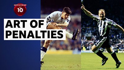 Match of the Day Top 10: Gary Lineker & Alan Shearer on how to score penalties - BBC Sport