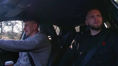 How Inverness CT duo Aaron Doran & Danny Devine carpool to work - BBC Sport