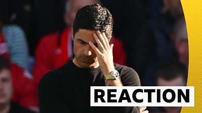 Nottingham Forest 1-0 Arsenal: Mikel Arteta says it is 'a really sad ...