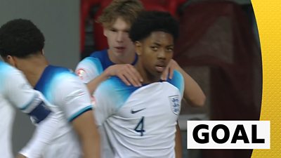 Men’s U17 Euros: Arsenal's Myles Lewis-Skelly scores goal for England ...