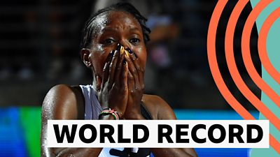 Diamond League: Faith Kipyegon breaks 1500m world record with ...
