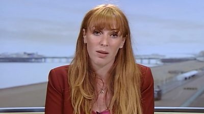 Angela Rayner: I got death threats to my children - BBC News