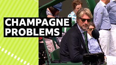 Wimbledon 2023: Umpire asks crowd not to open champagne during serve ...