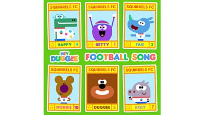 Hey Duggee Football Song released on BBC iPlayer and YouTube