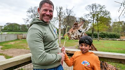 Steve Backshall embarks on a new adventure with CBeebies in Steve and Aneeshwar Go Wild