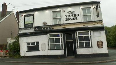 Inside another 'crooked' West Midlands pub - BBC News