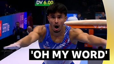 World Gymnastics Championships: Great Britain's Jake Jarman lands ...
