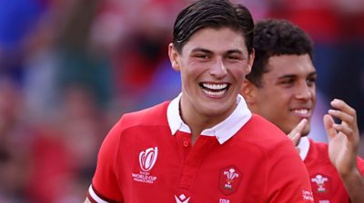 Rugby World Cup: Wales 'have another gear to go' - Rees-Zammit - BBC Sport