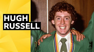 Watch: Tributes paid to Olympic medallist Russell - BBC Sport