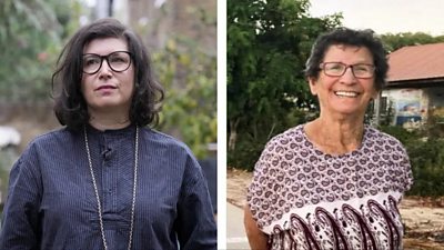 Freed hostage describes treatment by Hamas captors - BBC News