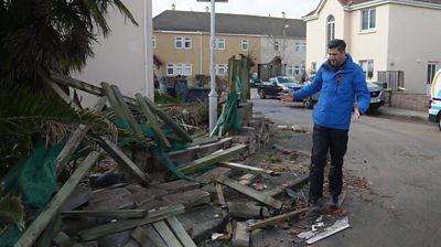BBC visits scene of Bognor Regis flooding - BBC News