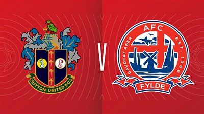 Sutton United 2-1 AFC Fylde: Harry Smith double ends Fylde upset hopes ...