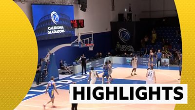 Watch as Caledonia Gladiators beat Sibiu in Europe Cup - BBC Sport