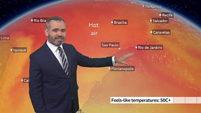 Brazil: dangerous heatwave continues - BBC Weather