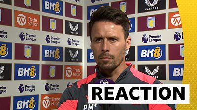 Aston Villa 3-1 Crystal Palace: Paddy McCarthy frustrated by late ...