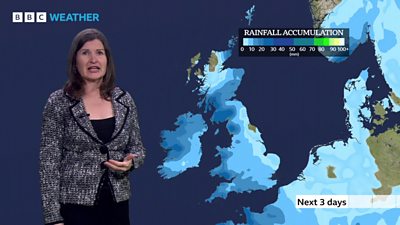 Rain and gales to replace the snow and ice - BBC Weather