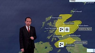 Storm Gerrit weather forecast for Scotland - BBC News