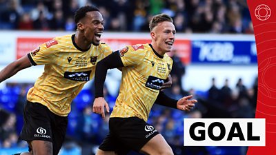 FA Cup 2024: Maidstone's Sam Corne scores winner against Ipswich - BBC ...