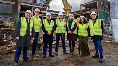 Ground-breaking work starts towards building a new future for the BBC ...