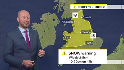 Snow to come for some in the UK this week - BBC Weather