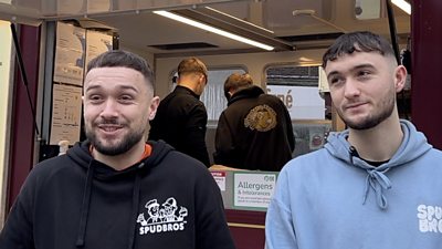 Jacket potato tram in Preston gets TikTok tourism boost - BBC News
