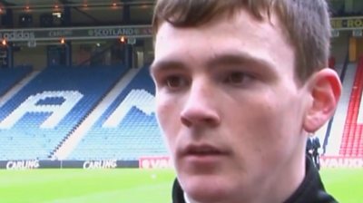 'Never give up' - how Andy Robertson can inspire young players - BBC Sport