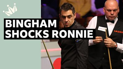 World Championship: Watch Stuart Bingham shock Ronnie O’Sullivan - BBC ...