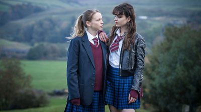 BBC releases new pictures of Jenna Coleman in forthcoming crime drama The Jetty