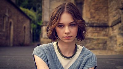 A Good Girl's Guide to Murder - author Holly Jackson and the cast on ...