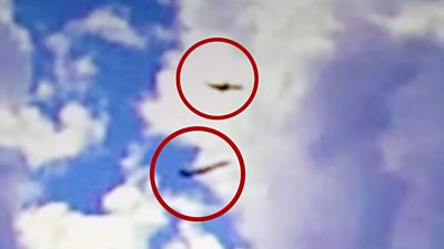 Watch: River rages after Storm Beryl floods Vermont - BBC News