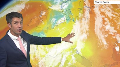 Storm Boris hits Central and Eastern Europe - BBC Weather