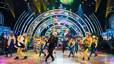 Strictly Come Dancing professionals go bananas in Movies Week pro routine sneak peek
