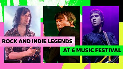Rock and Indie legends at 6 Music Festival