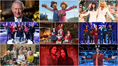 The BBC dominates with nine of the top ten shows on Christmas Day in 2025